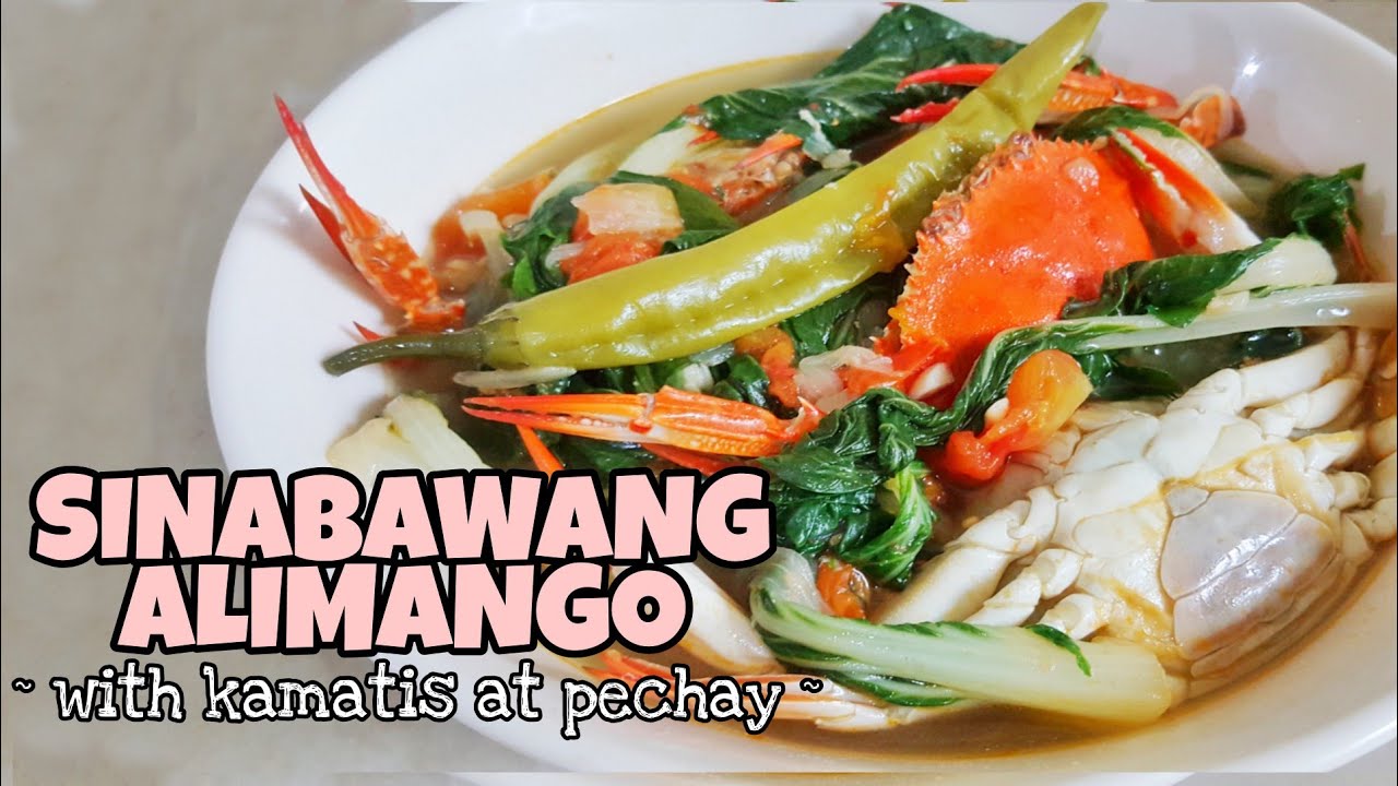 SINABAWANG ALIMANGO, MASARAP NA RECIPE || GINISANG ALIMANGO NA MAY ...
