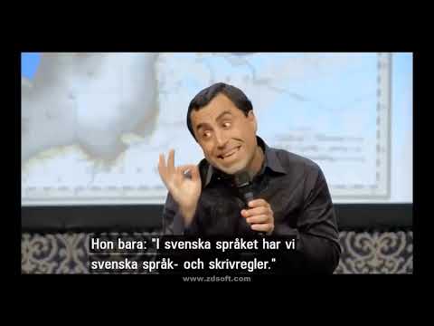 DEN ROLIGASTE VIDEON DU NÅGONSIN KOMMER SE! Özz Nujen om det svenska språket och uttryck!
