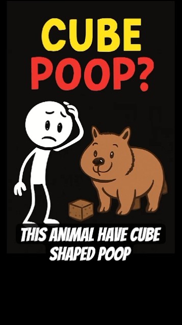 Why Do Wombats Poop Cubes?! 🟫💩 | Weird Animal Science Explained! - YouTube