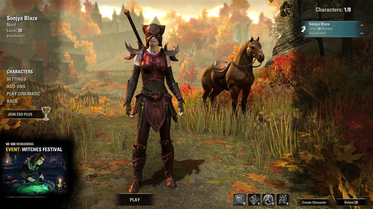 The Elder-Scrolls Online (ESO) [1] (Vvardenfell) [Devine Intervention ...