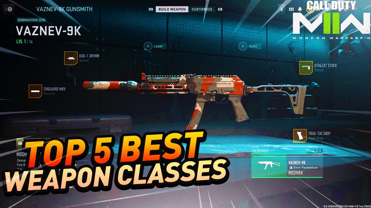 Modern Warfare 2: Top 5 BEST CLASS SETUPS To Use! (MW2 Best Weapons ...