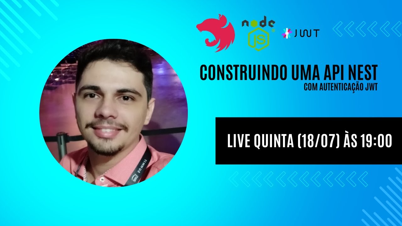 Criando Uma AplicaÇÃo Fullstack Parte 1 Api Nestjs Node Com AutenticaÇÃo Jwt Youtube