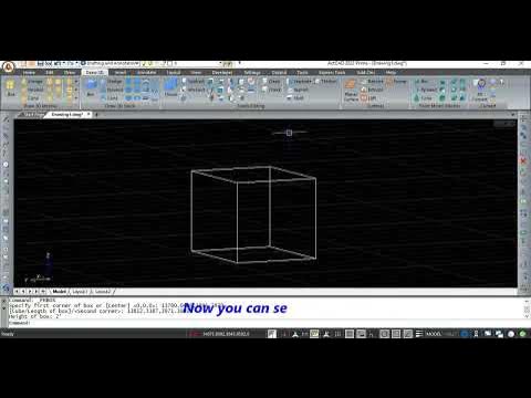 How to draw box (facet model meshes) in ActCAD - ActCAD 3D - YouTube