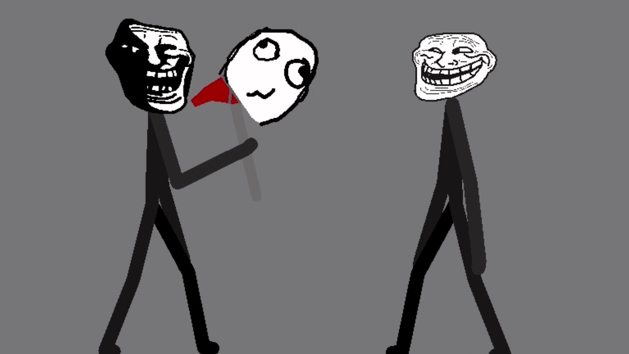 Troll face vs trollge - YouTube