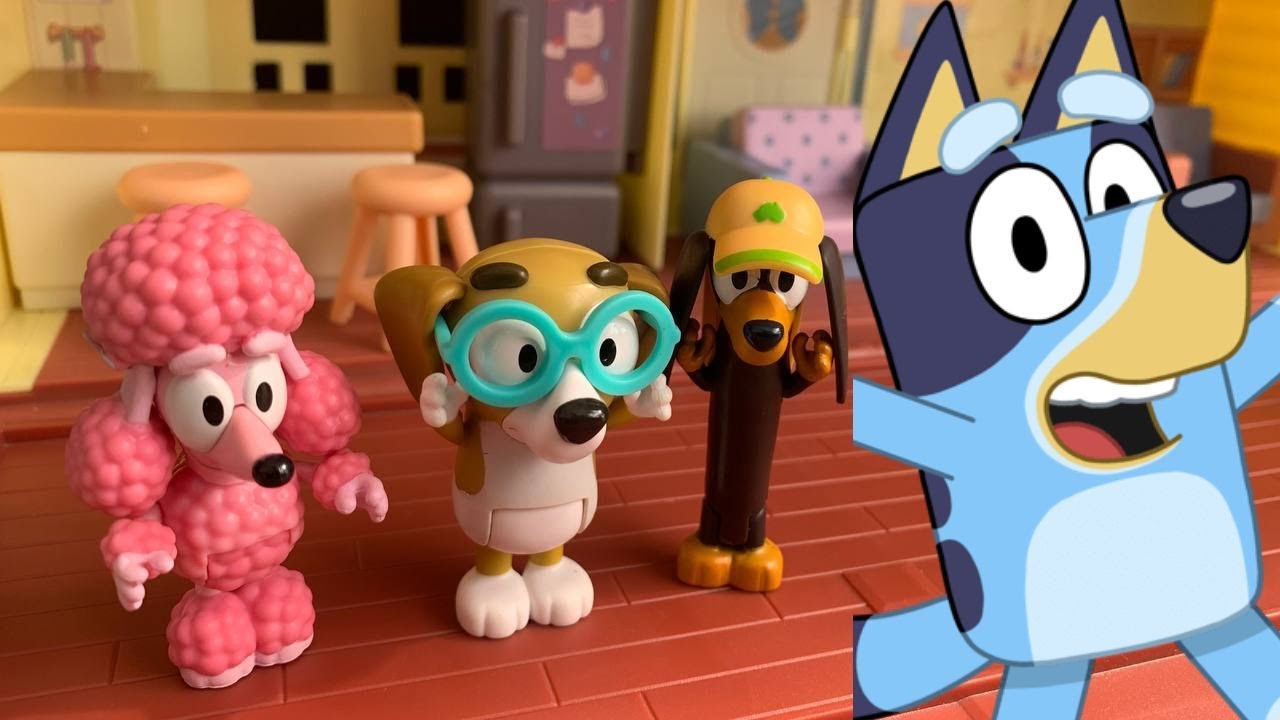 Juguemos: Los AMIGOS de 🔵BLUEY VIENEN a JUGAR - YouTube
