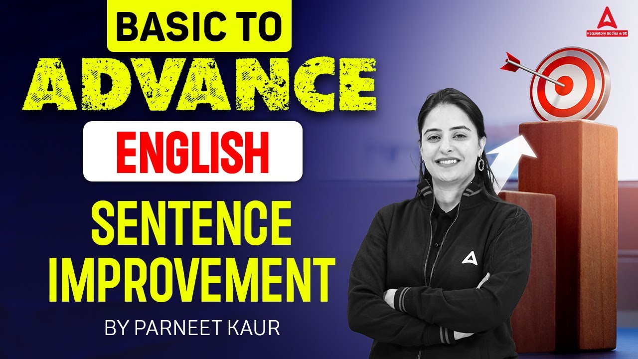 Sentence Improvement | Basics to Advance | English Classes for RBI ...