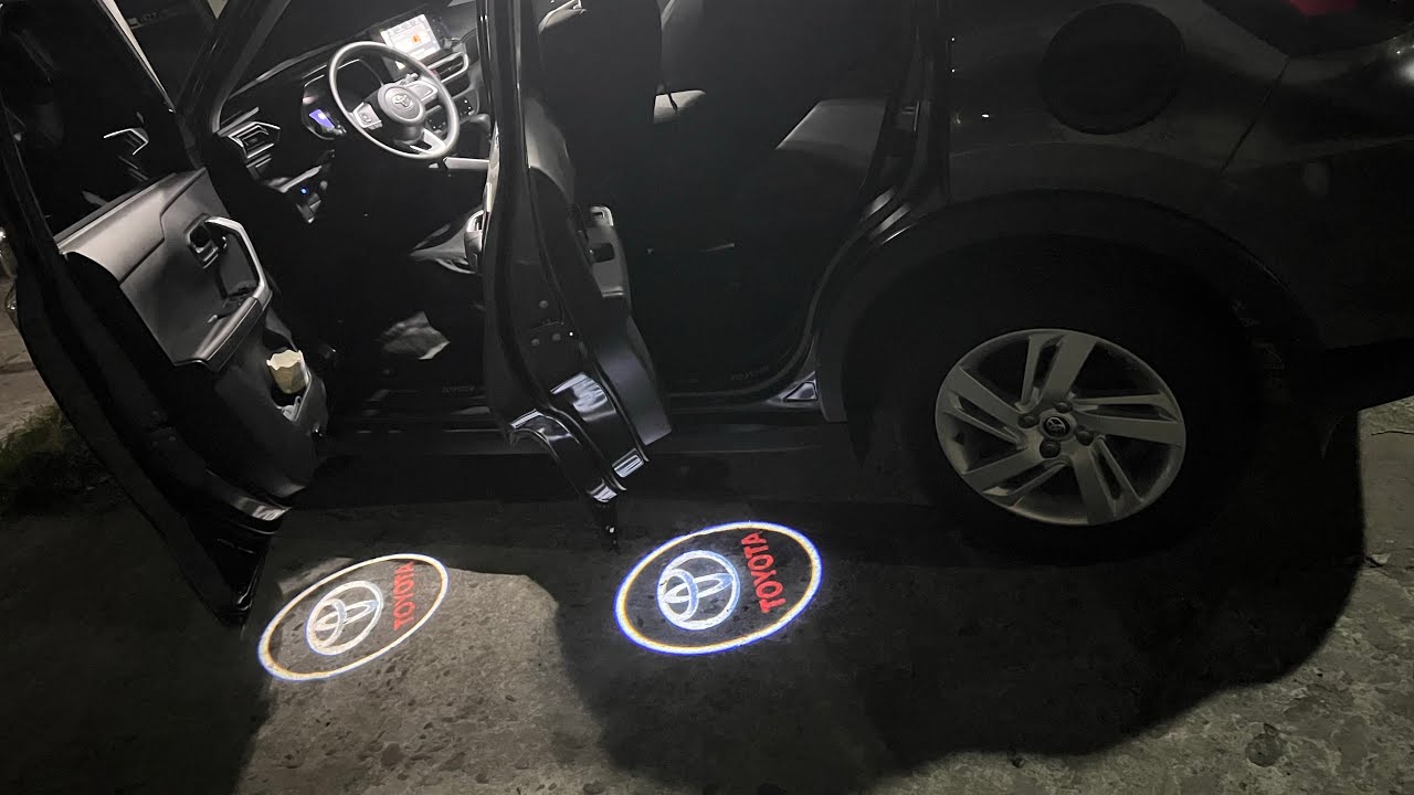 LED Emblem Projector for Car Doors - YouTube