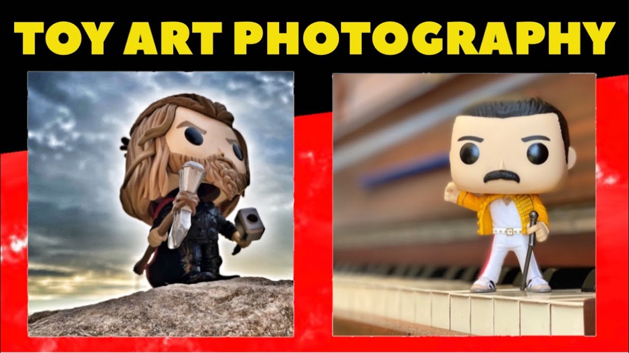 Toy Art Funko Pop Photography // Behind the Scenes Tips - YouTube