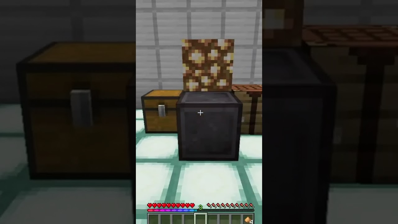 HOW TO CRAFT A GLOWSTONE BLOCK IN MINECRAFT - YouTube