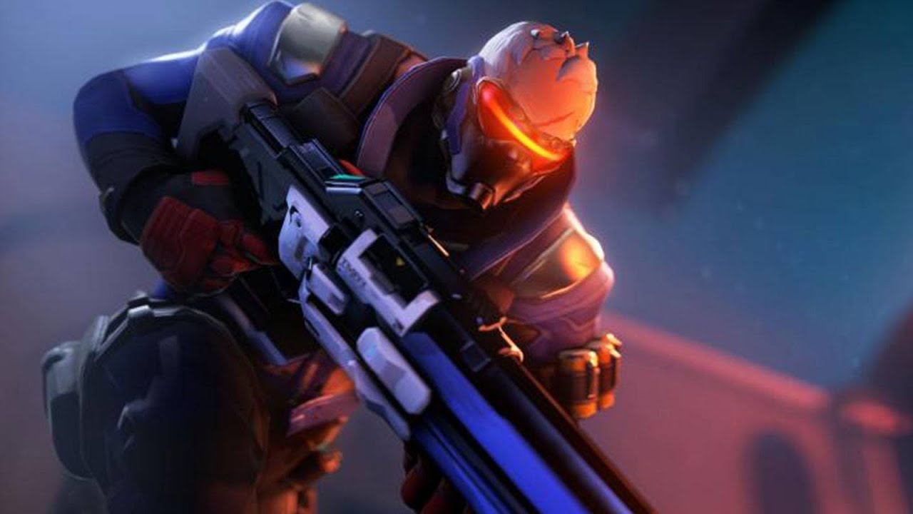 test et gameplay de soldat 76 (overwatch) - YouTube
