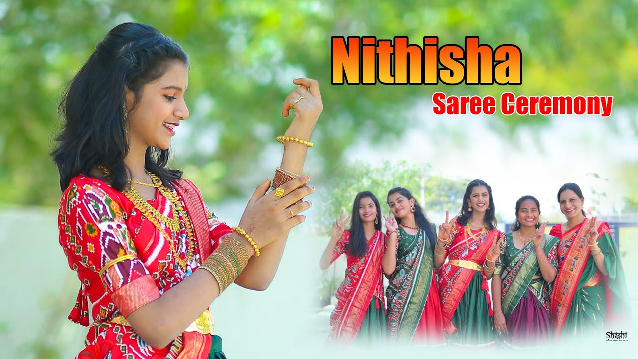 Nithisha Saree Ceremony Video - YouTube