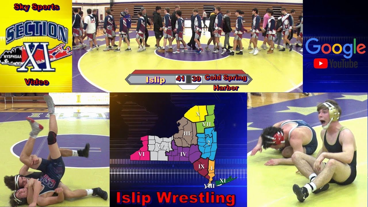 VARSITY WRESTLING - Islip hosts Cold Spring Harbor in Varsity Wrestling ...