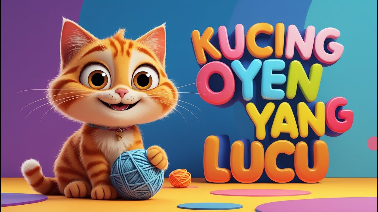 Kucing Oyen yang Lucu | Lagu Anak Tentang Kucing Menggemaskan - YouTube