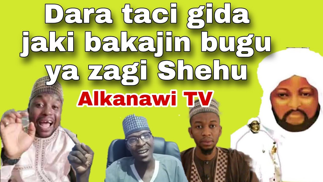Dara taci gida abulfathi sani attijani ya zagi Shehu Tijjani - YouTube