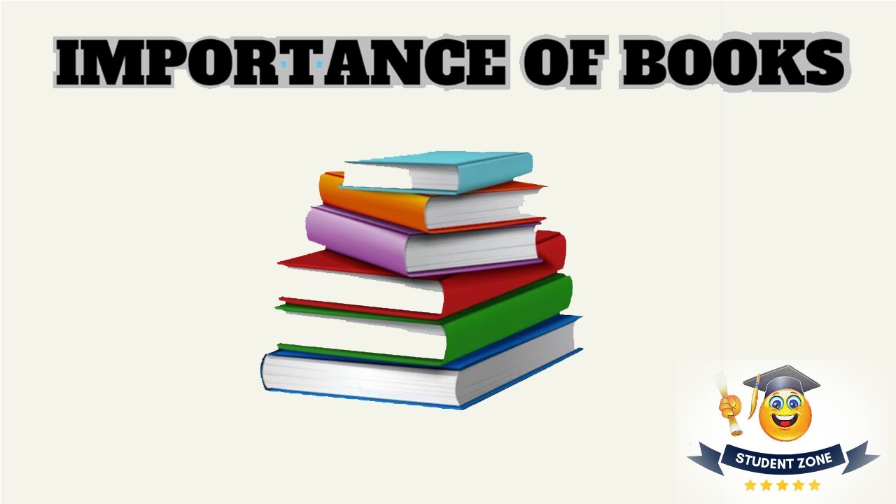 Essay On Importance of Books 📚 In English ll Paragraph On Importance Of ...