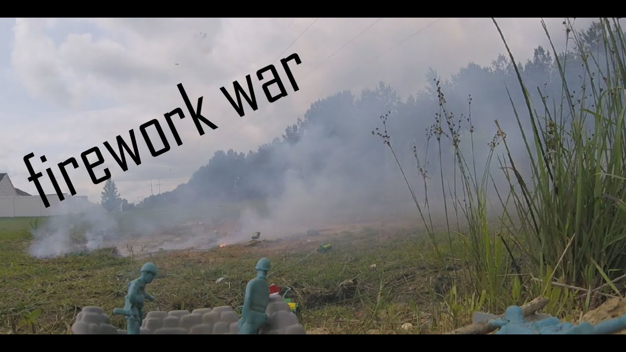 Firework War (Memorial Day Celebration) - YouTube