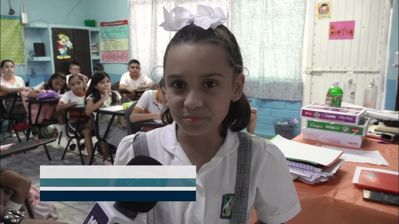 Felices alumnos por iniciar nuevo ciclo escolar - YouTube