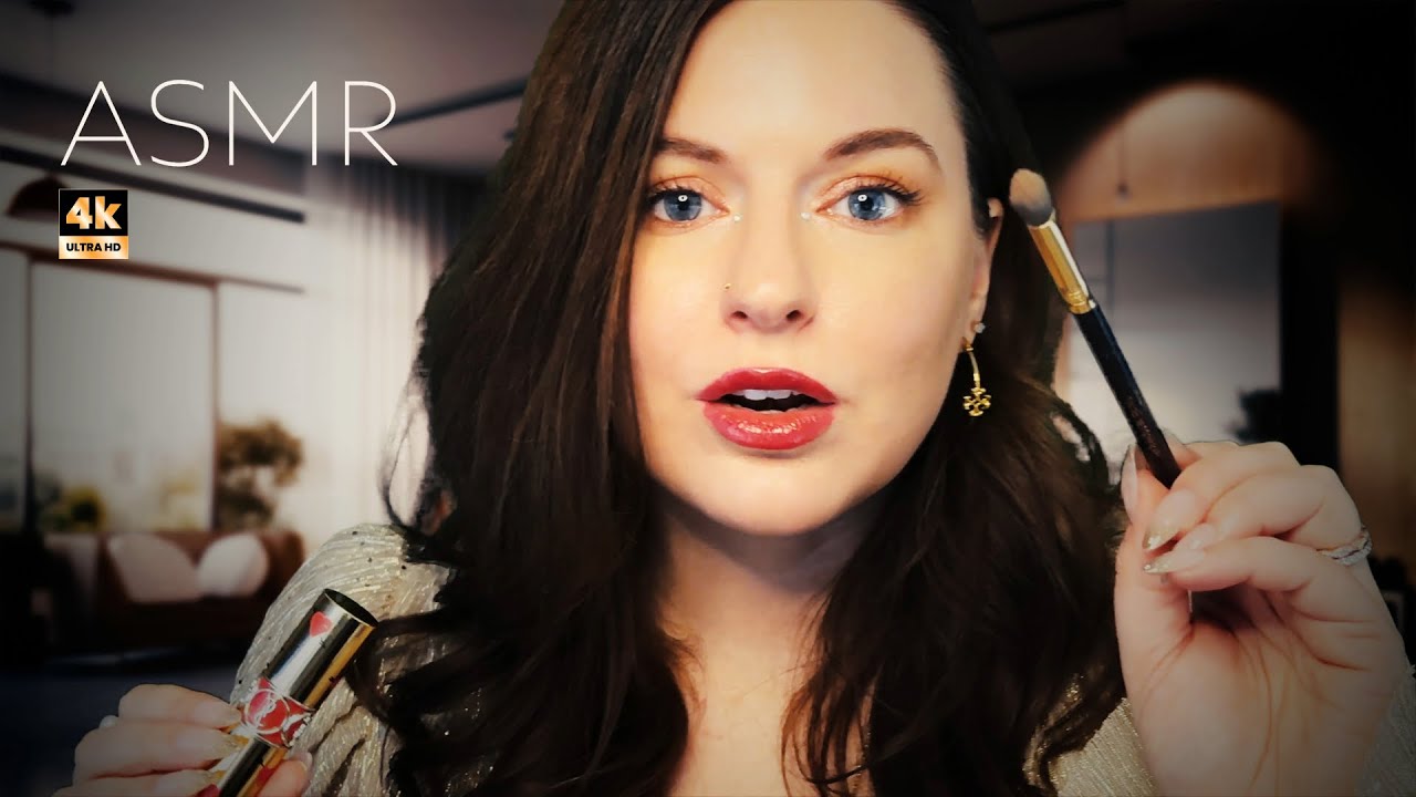 ASMR | Makeup Artist does your Makeup💄for your date luxury makeup 4K - YouTube