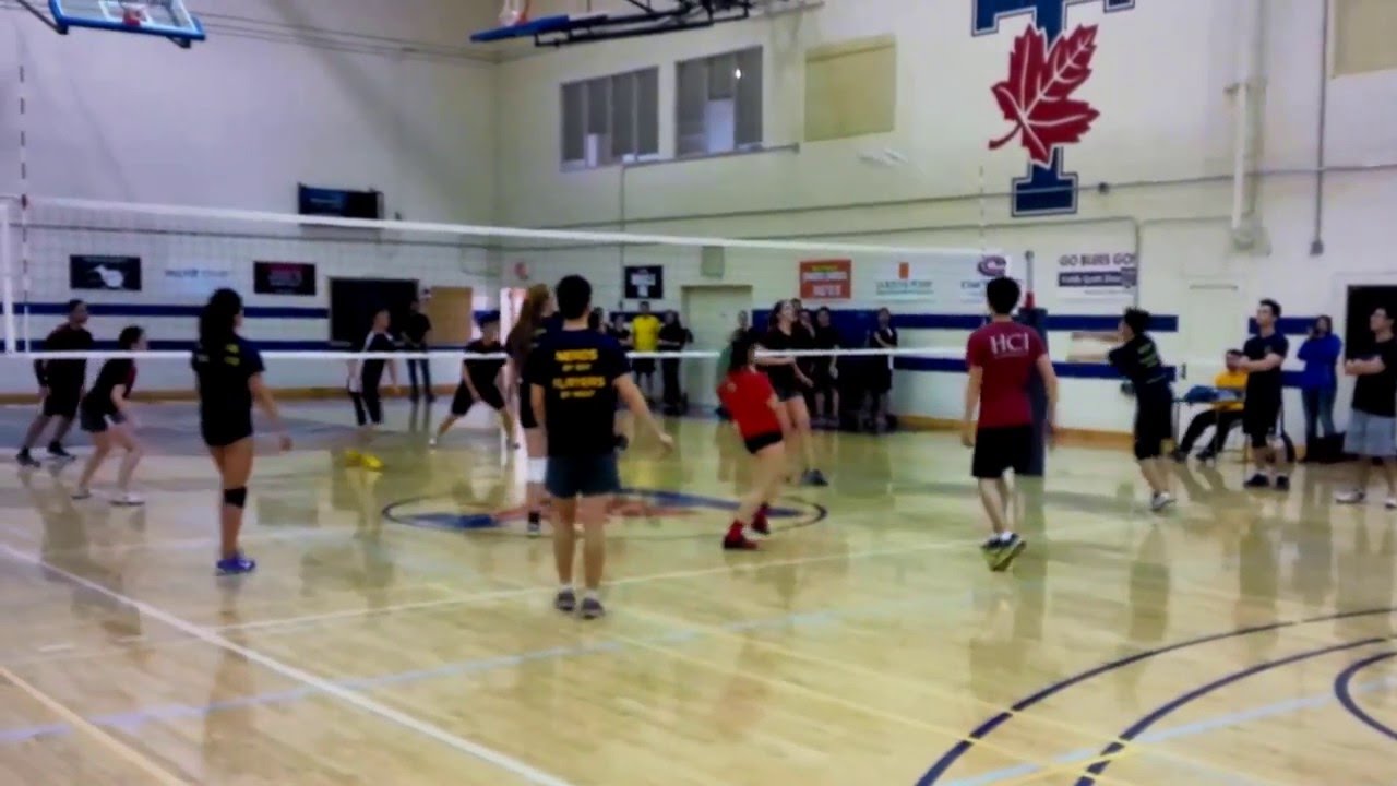 Skule B vs PT/OT B - UofT Intramural Coed Volleyball Finals (Mar 23 ...