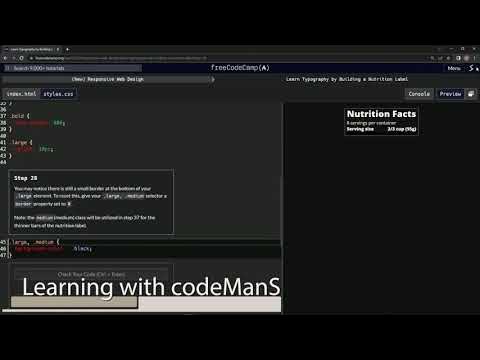 learn2code | freeCodeCamp (New) Responsive Web Design - Building a ...