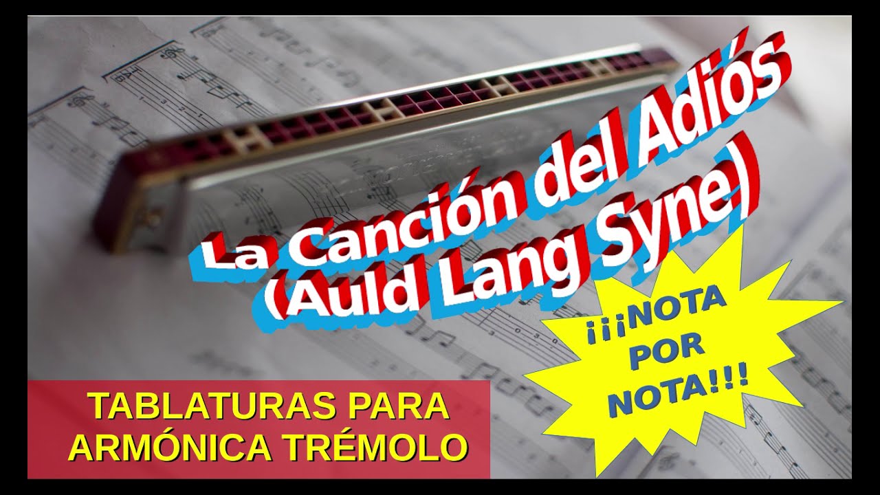 Canción del Adios Scout | TUTORIAL FÁCIL PARA ARMÓNICA TRÉMOLO CON ...
