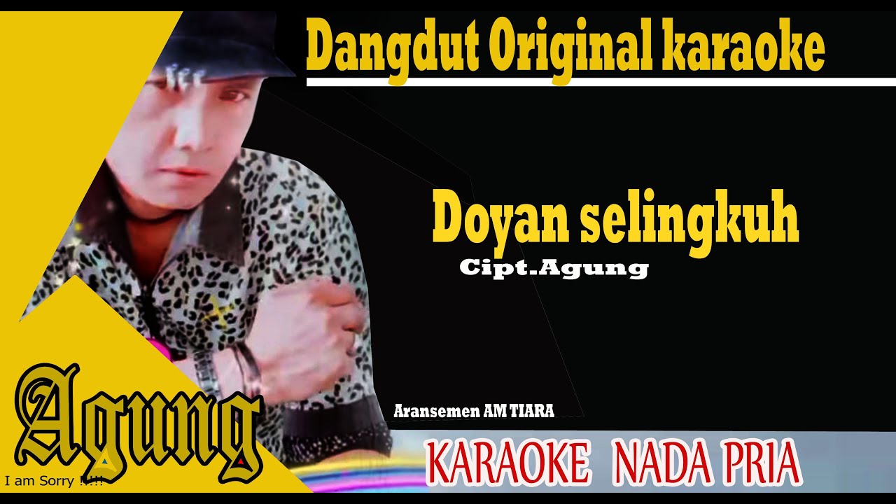 DANGDUT ORIGINAL KARAOKE DOYAN SELINGKUH - YouTube