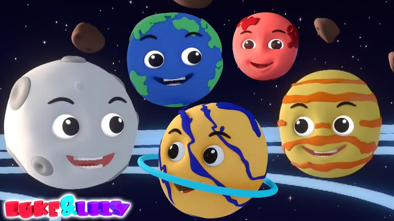 Planet Song, Learn Solar Planets + More Learning Videos for Children ...