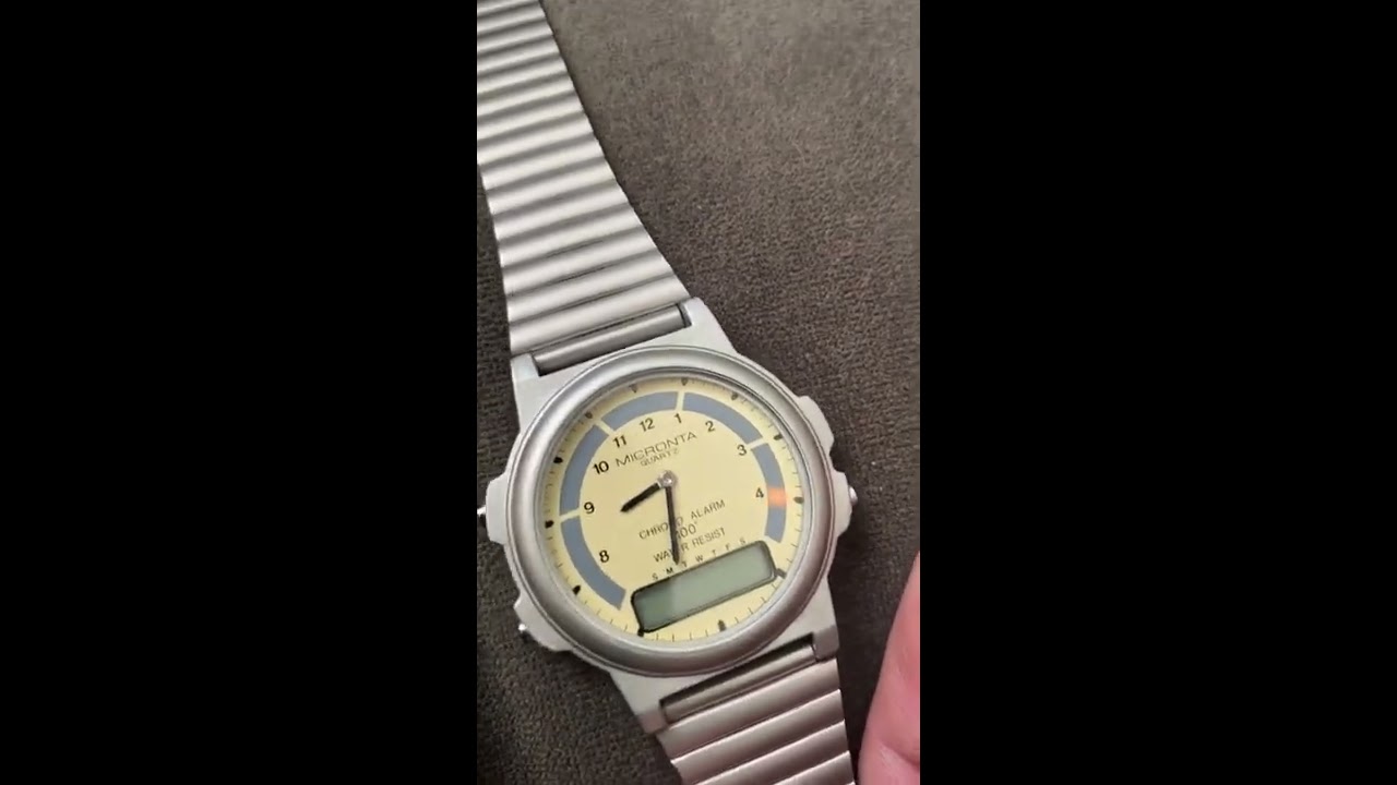Micronata Watch Catalog # 63-5072A Radio Shack/Tandy (not Micronta ...