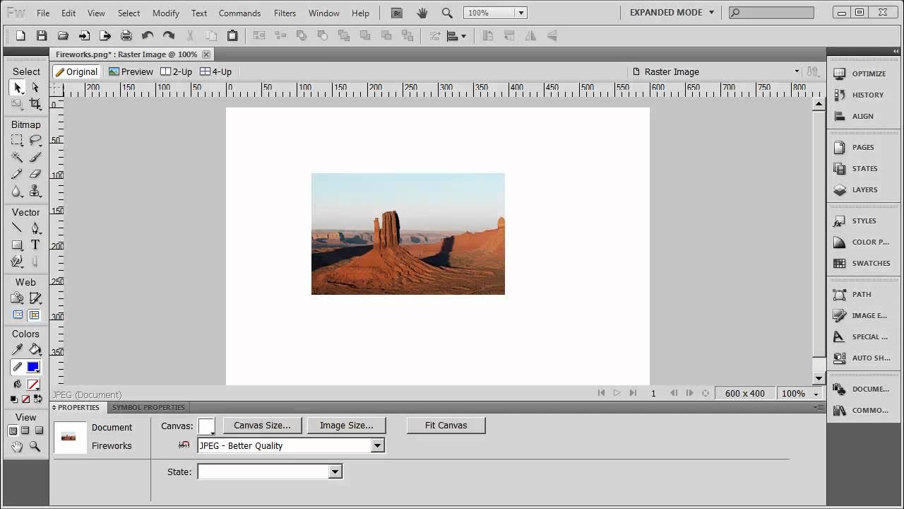 Introduction to Adobe Fireworks CS5 - Part 1 - YouTube