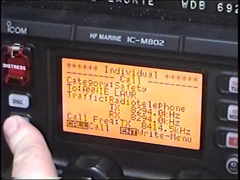LIVE, Ship-to-Ship HF-DSC Calling, on GMDSS HF-DSC Freqs - YouTube