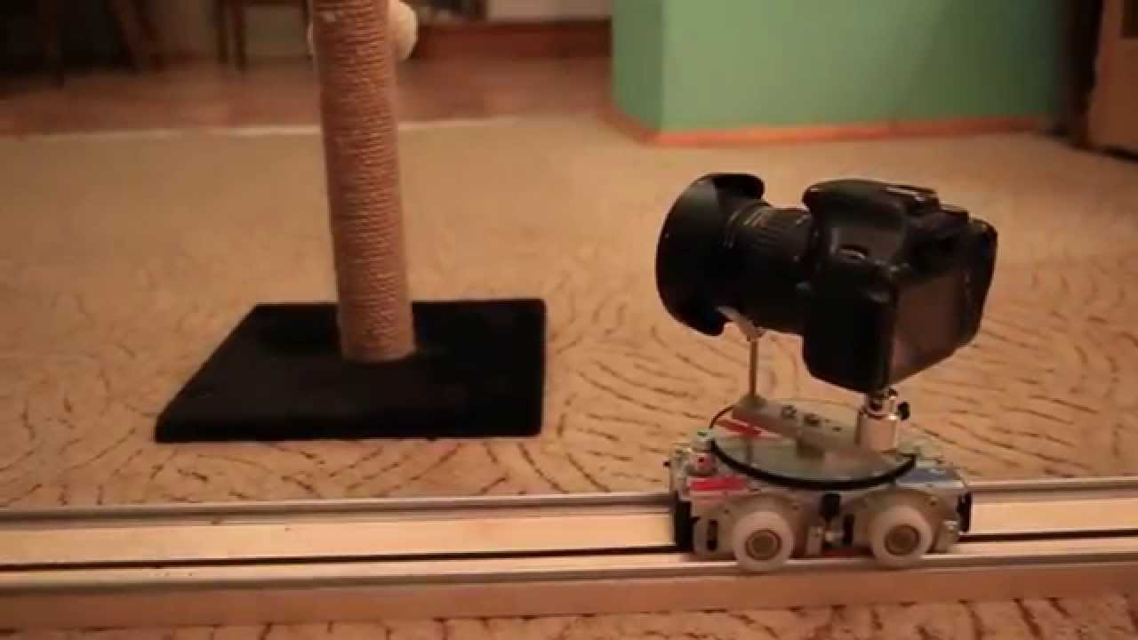DIY camera rail - YouTube