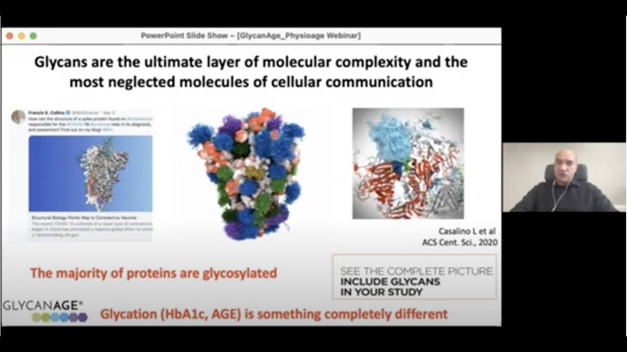 GlycanAge / PhysioAge Webinar, November 2021 - YouTube