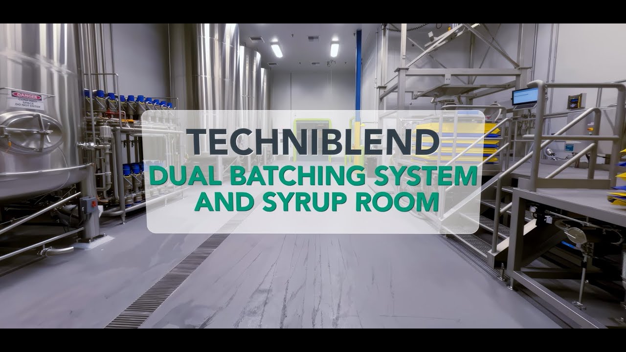 TechniBlend Provides Advanced Beverage Batching System - YouTube