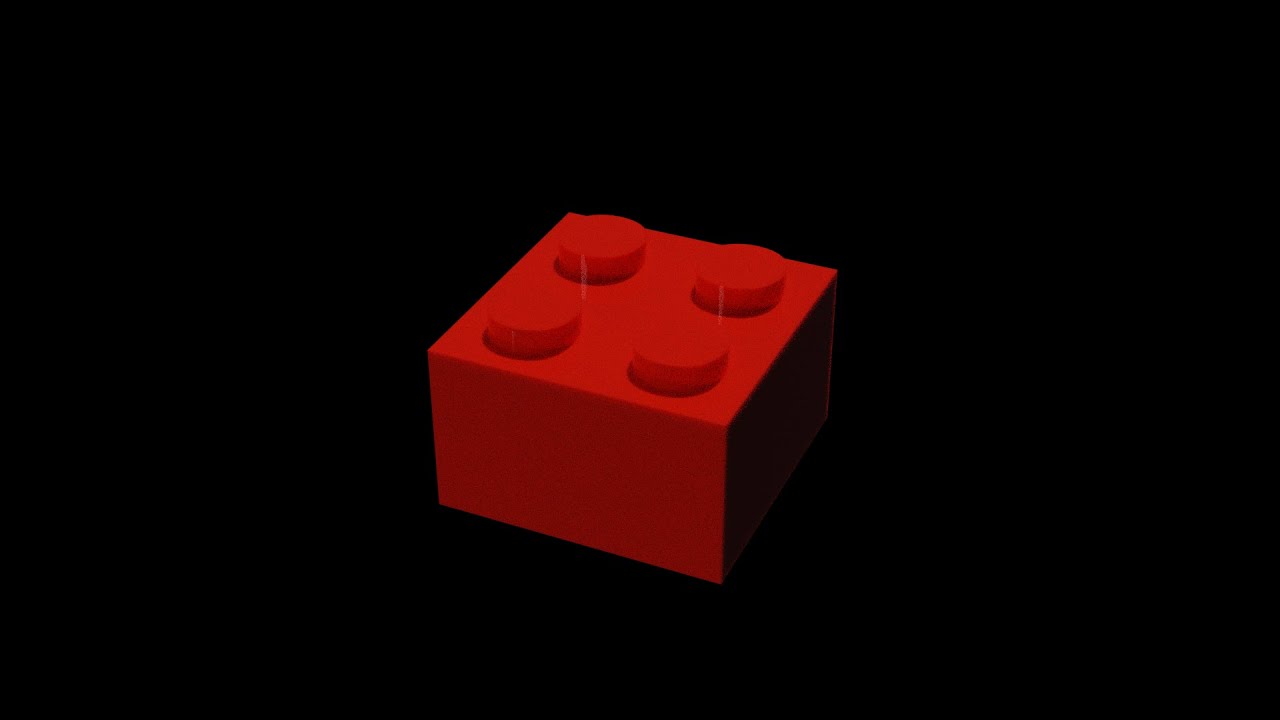 Modeling and Shading a Lego Piece out in Blender 2.8X - YouTube