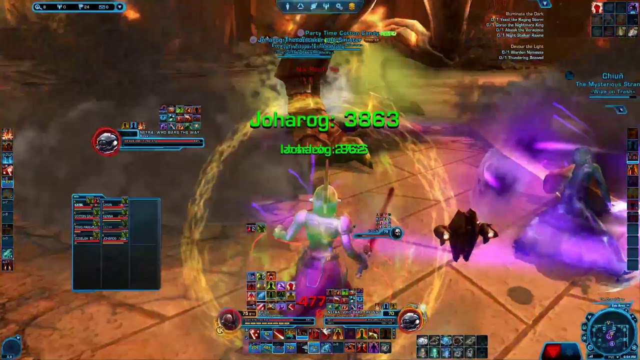SWTOR 8m NiM Nefra - YouTube