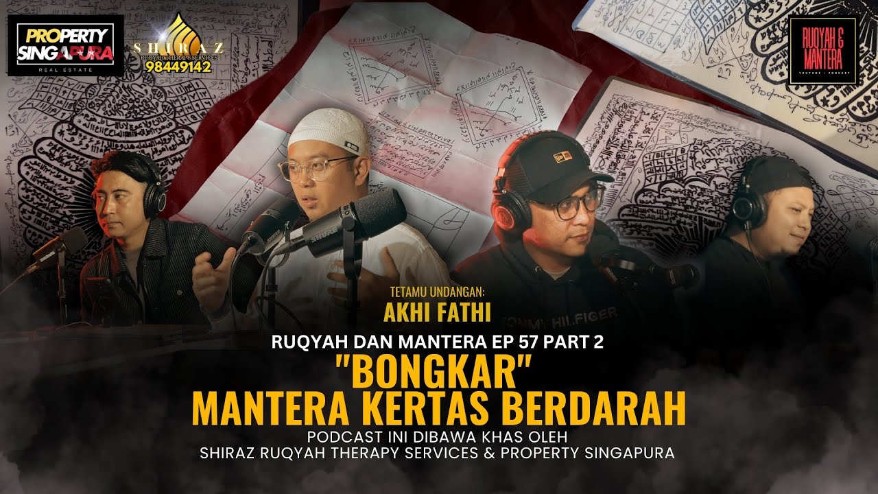 "BONGKAR" MANTERA KERTAS BERDARAH | FATHI MIFTA AL-SHIFA' | RUQYAH DAN ...