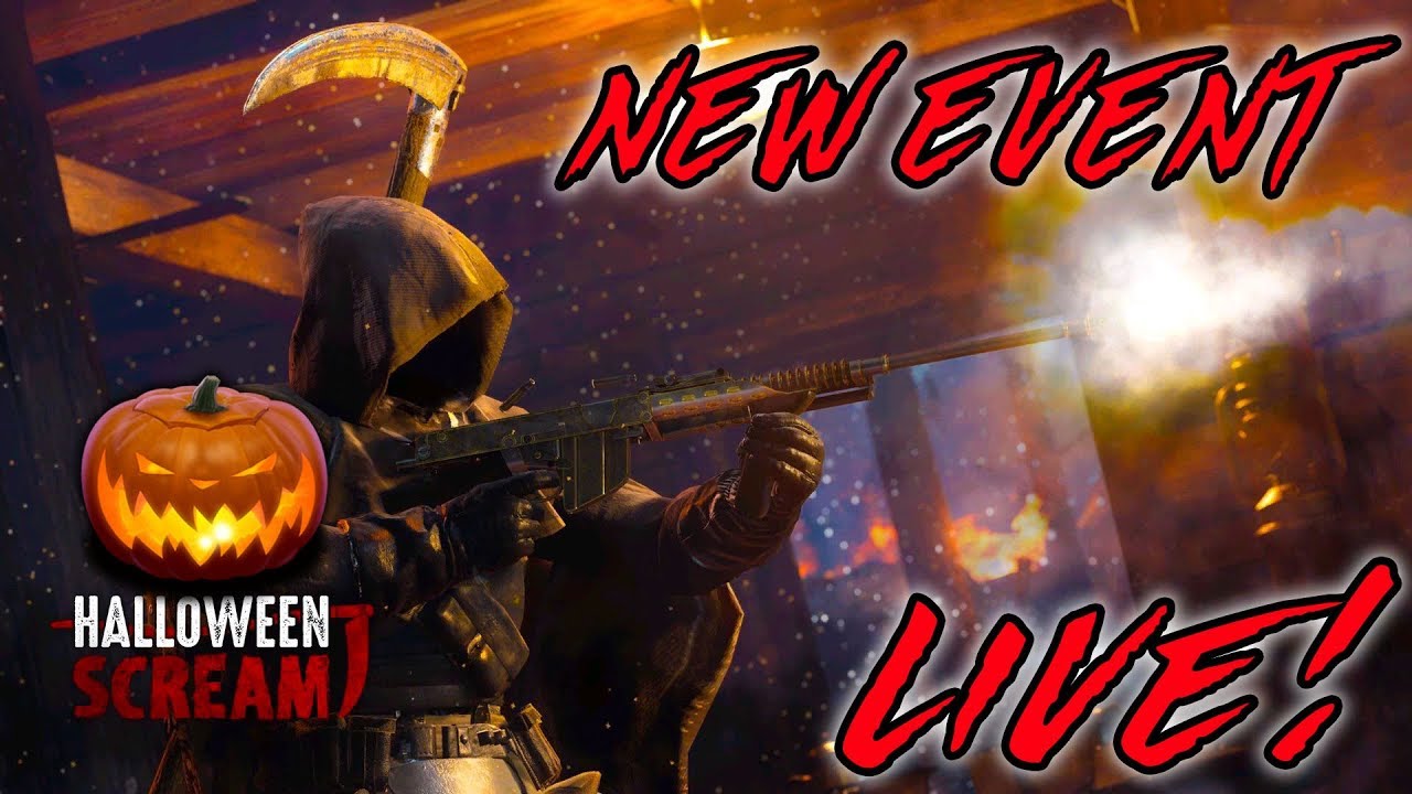 *NEW* COD WW2 EVENT "HALLOWEEN SCREAM" LIVE! NEW COD WW2 MULTIPLAYER ...