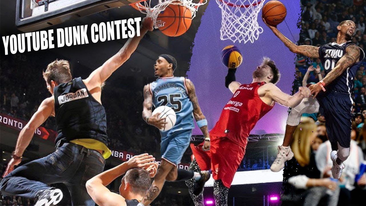 If the Best Pro Dunkers went in a Dunk Contest - YouTube