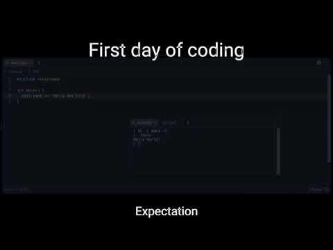 expectation vs reality #coding #programming #cse #cppprogramming - YouTube