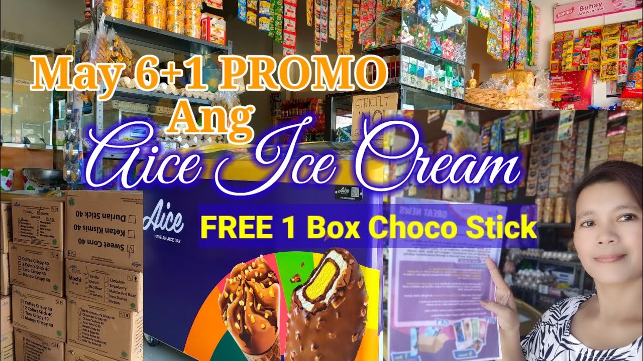 Aice Ice Cream Dellivery | Buy 6 Plus 1 Box Free Promo | Sari Sari ...