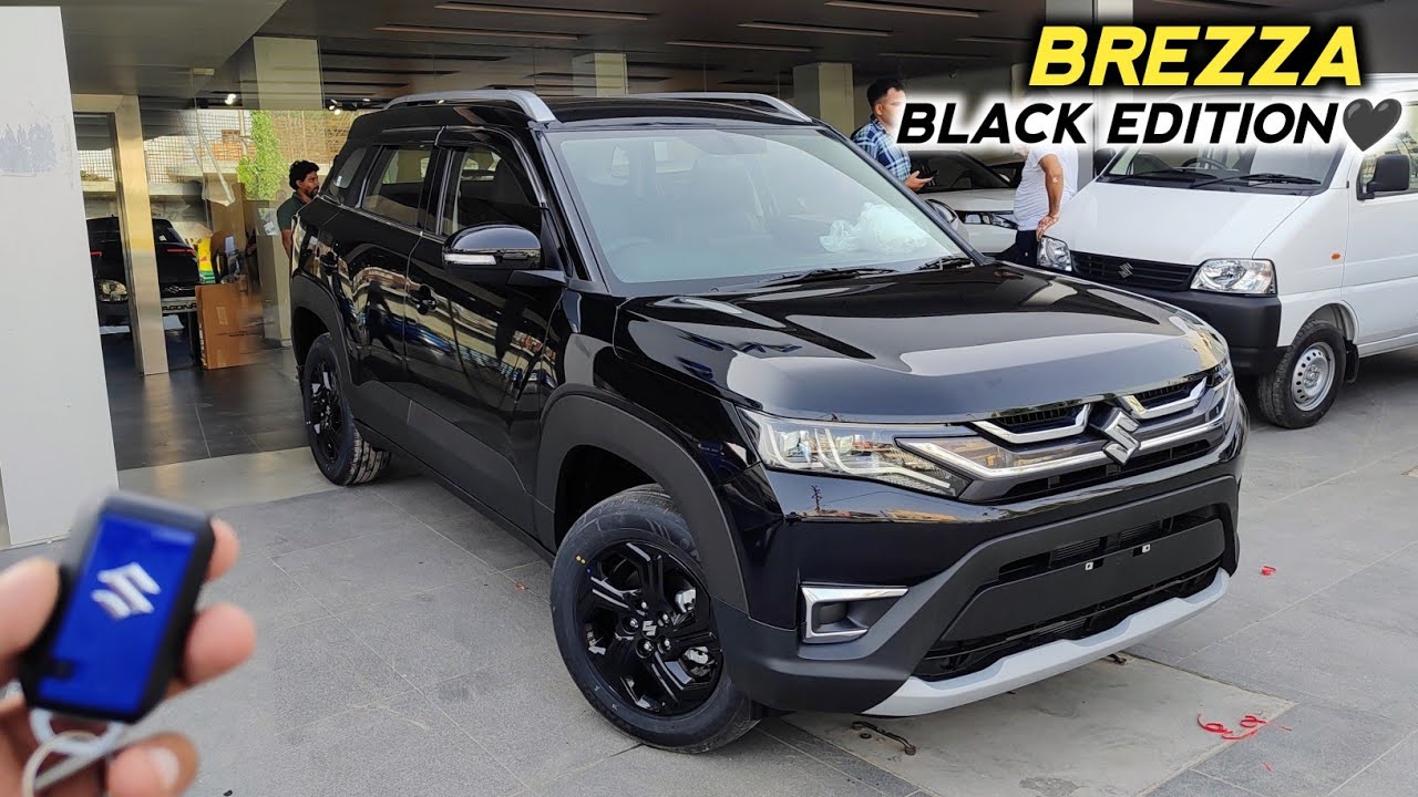 New Maruti Brezza ZXI *BLACK EDITION* 2023 - YouTube