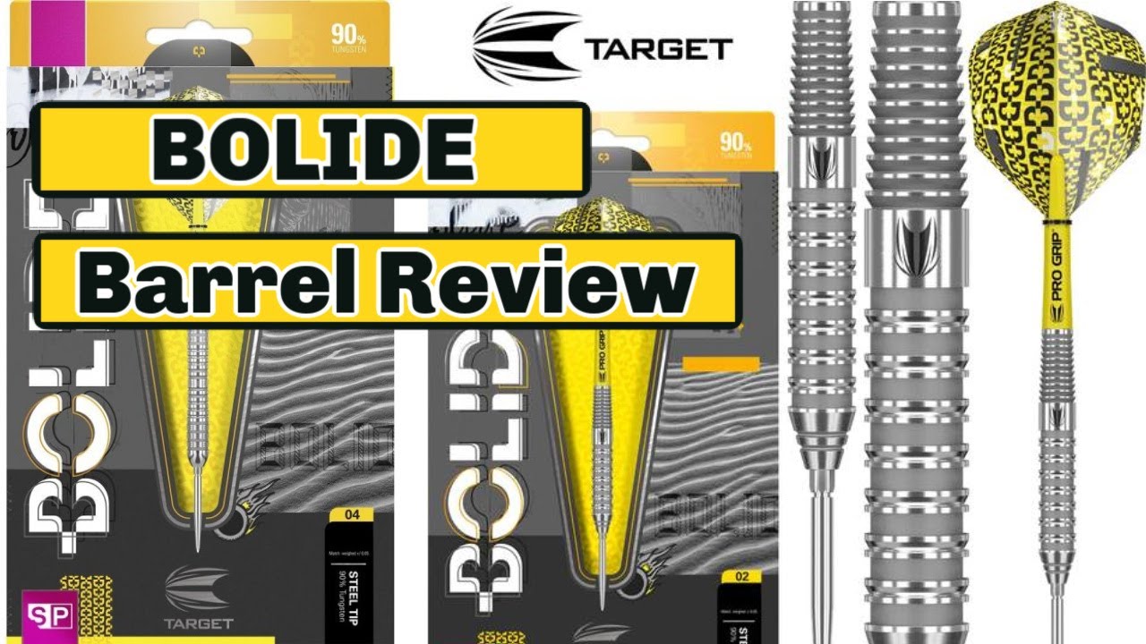 Bolide Barrel with SWISS Point Tech By Target Darts - YouTube