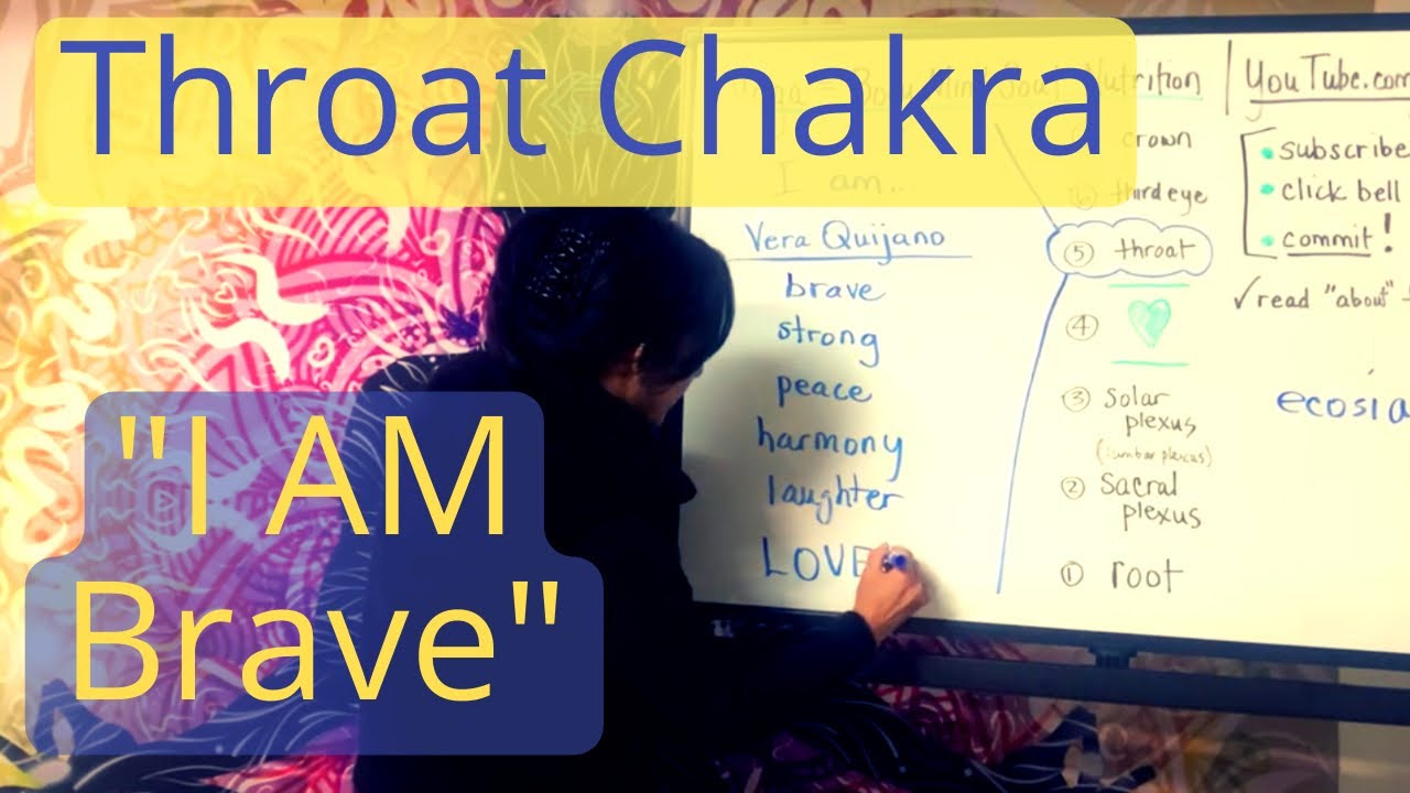 ENERGIZE Your Throat Chakra With POSITIVE "I Am" Statements | 4 Minutes ...