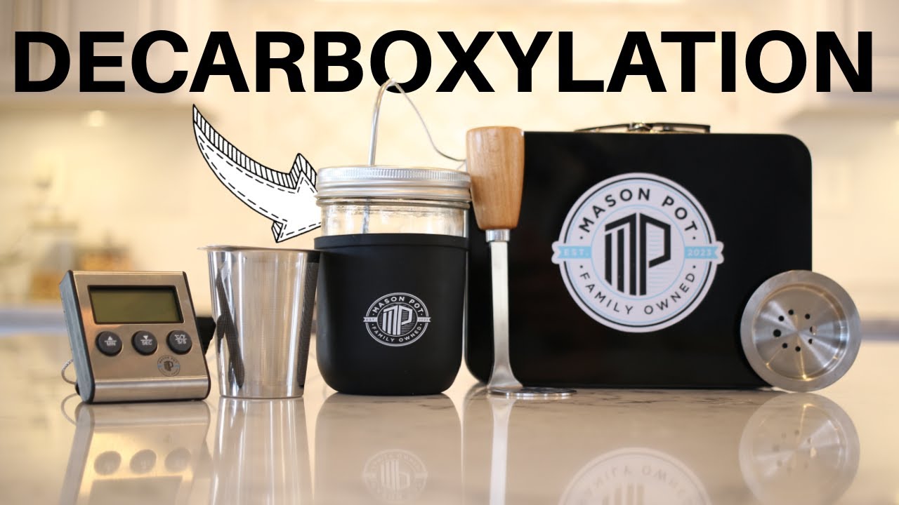 Mason Pot Magic: The Easy Way To Decarb With Residual Heat! - YouTube
