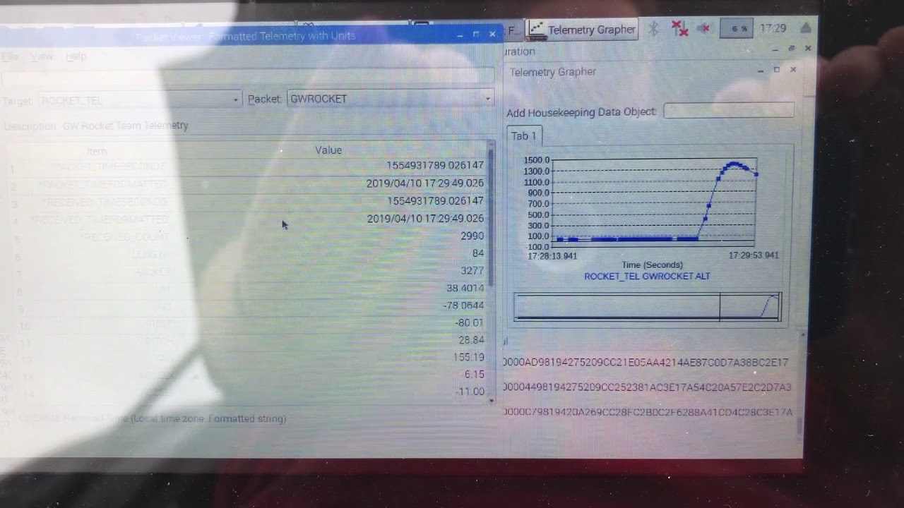 GWU 2019 Rocket Telemetry System - YouTube