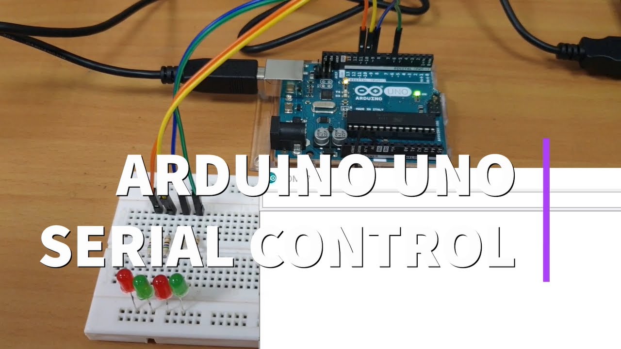 Arduino Challenge: Serial Control of Arduino Uno - YouTube