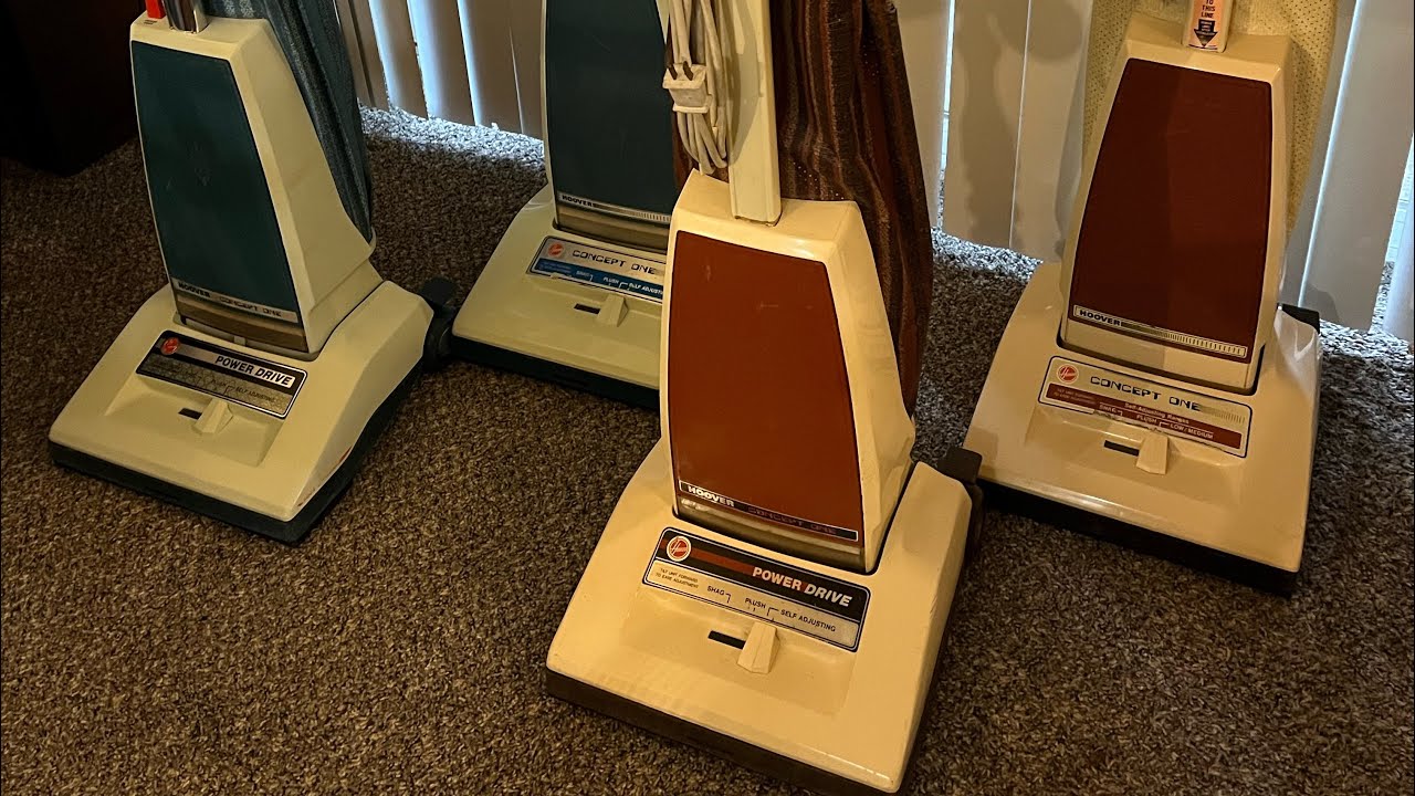 Vacuum Exposition Episode 84: The 1981 Hoover Concept 1 Full Lineup ...