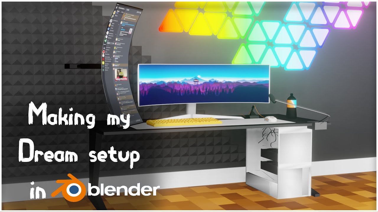 Blender Challenge | Dream Setup - YouTube