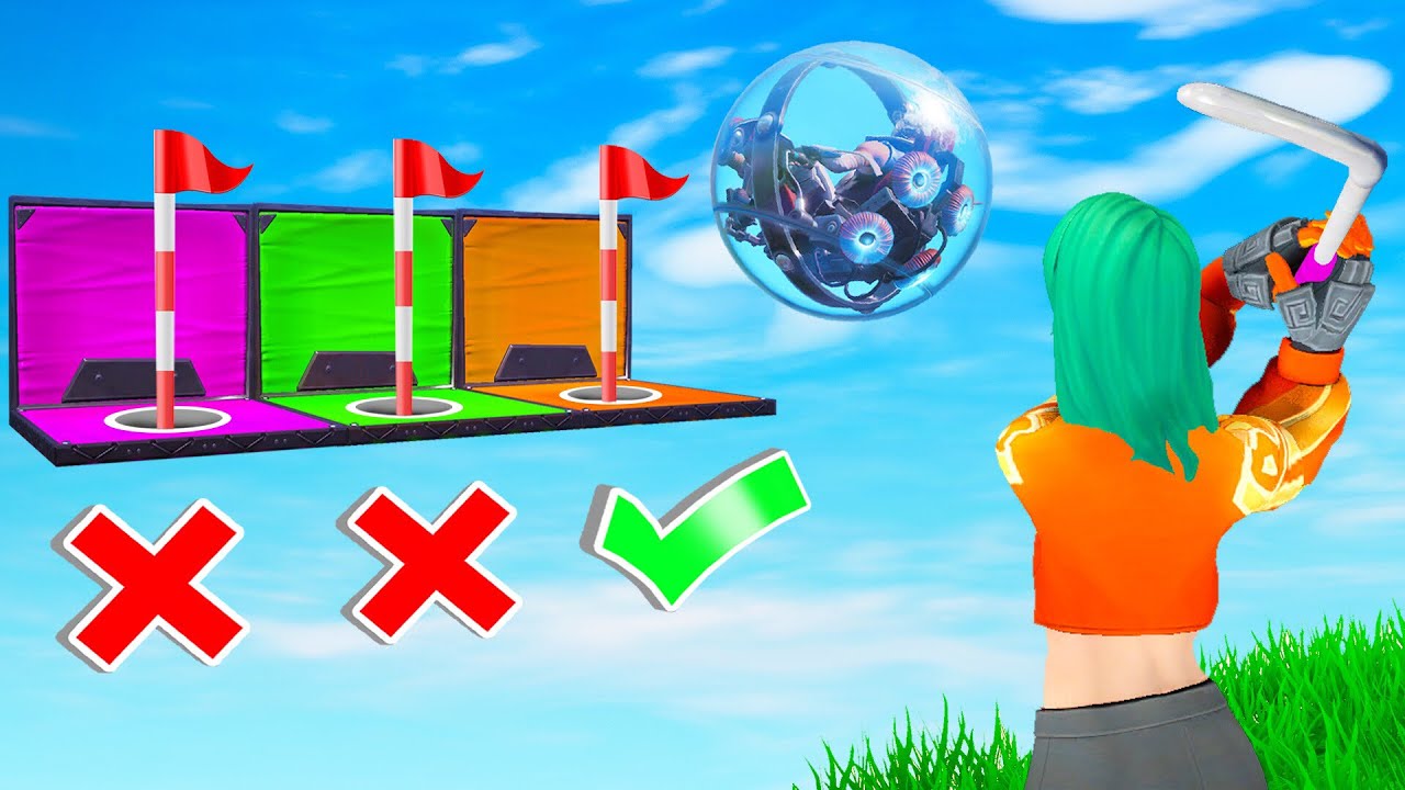 Fortnite Mini Golf TROLL HOLE Challenge! (Fortnite Creative) - YouTube