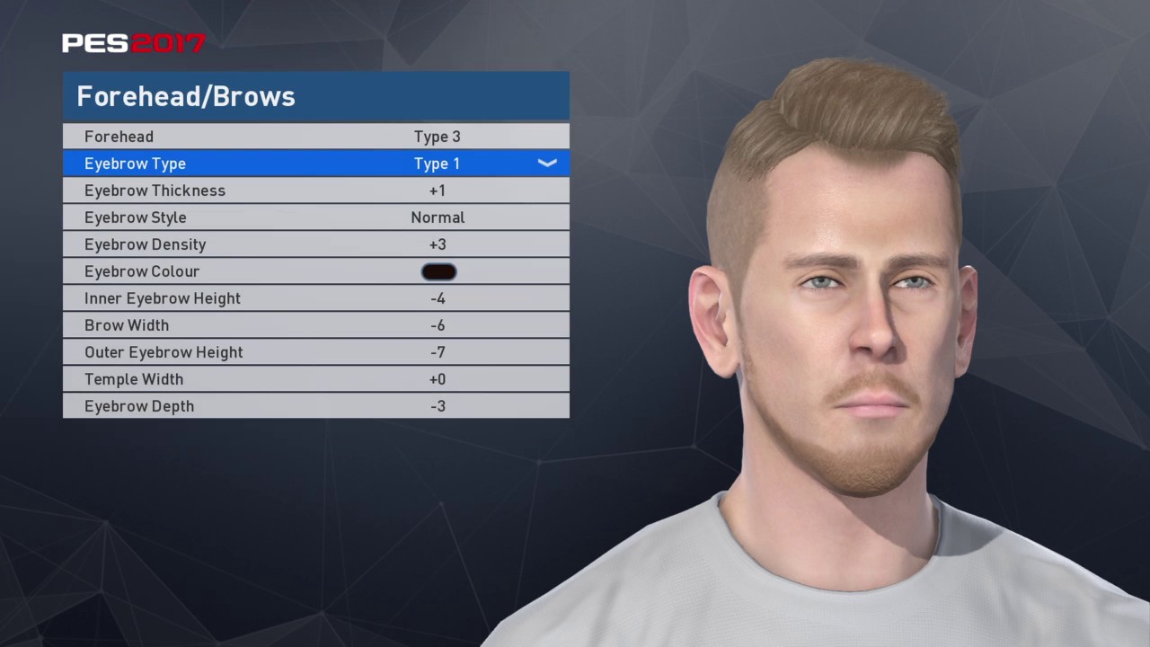 PES 2017 FACES DE GEA - YouTube